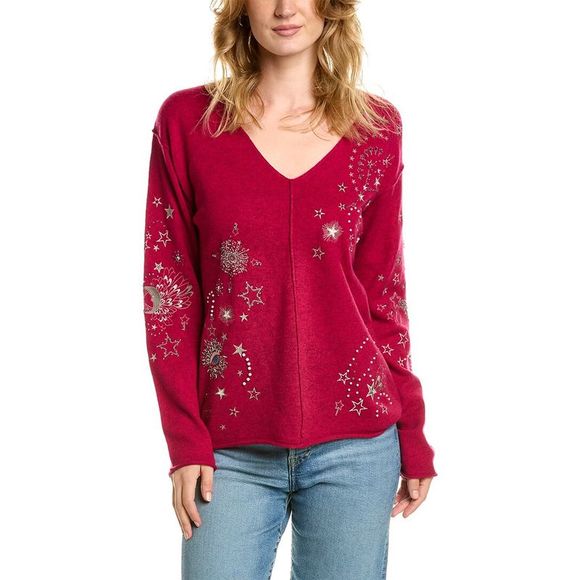 Johnny Was | Sweaters | Johnny Was Xandra Wool Cashmereblend Pullover ...